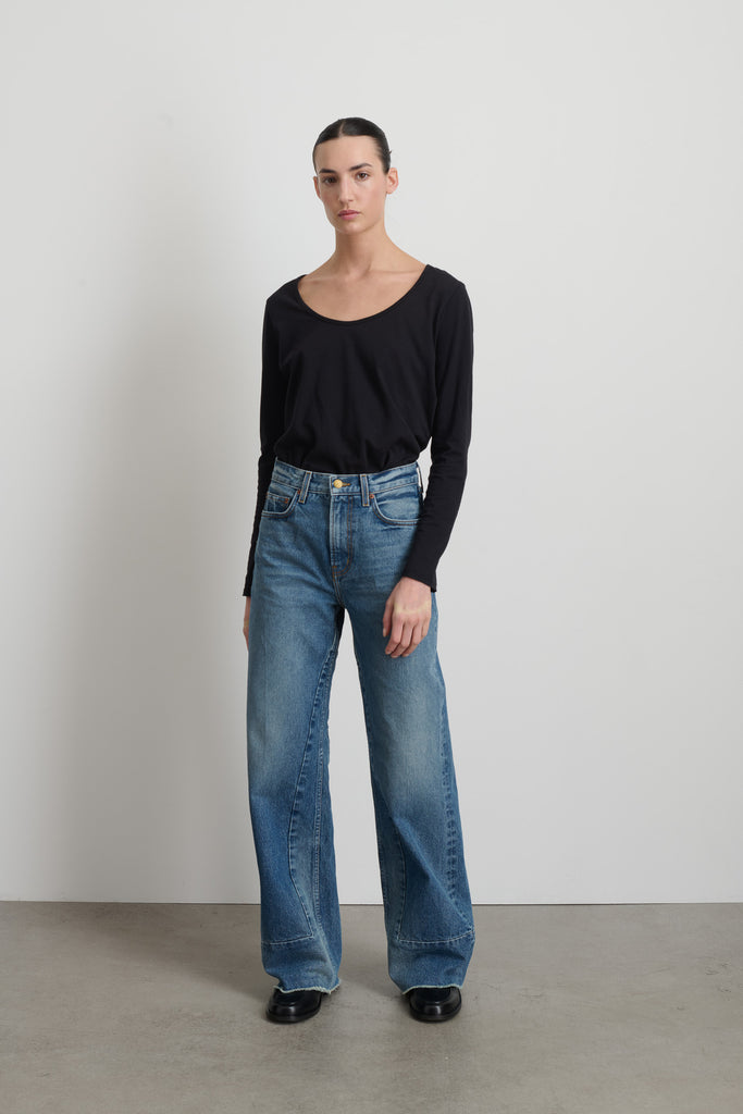 Marcel Culotte Liesl Blue - Women | B Sides Jeans