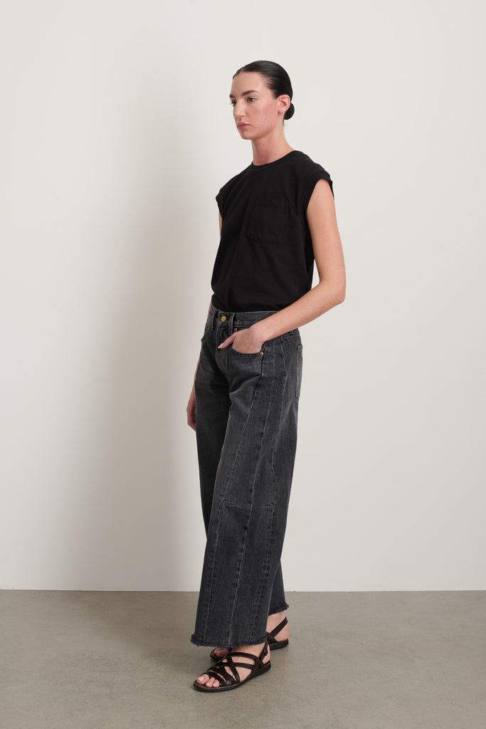 Relaxed Lasso Stil Black - Women | B Sides Jeans